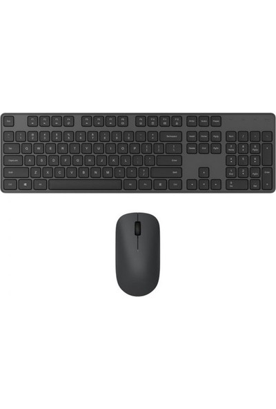Xiaomi Wireless Kablosuz Klavye ve Mouse Seti Siyah Xiaomi Wireless Kablosuz Klavye ve Mouse Seti Siyah