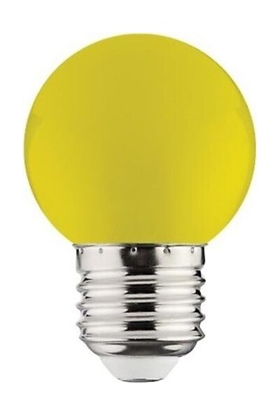Helios 1 W E-27 Top Gece Lambası Sarı Helios 1 W E-27 Top Gece Lambası Sarı