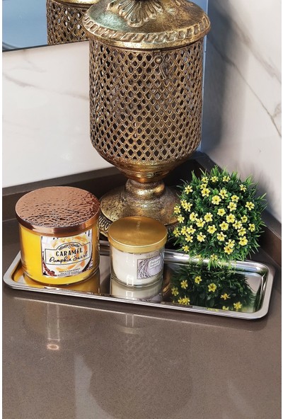 Khakma Makyaj Düzenleyici Aksesuar Tepsisi 33X13CM Past1 Khakma Makyaj Düzenleyici Aksesuar Tepsisi 33X13CM Past1