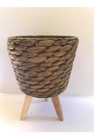 Viskobet Sepet Beton Saksı Viskobet Sepet Beton Saksı