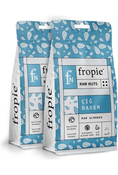 Fropie Çiğ Badem 2'li 75 gr