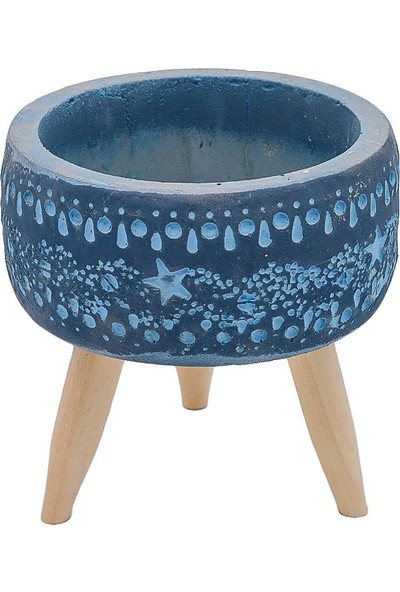 Viskobet Alacakaranlık Serisi Küre Beton Saksı