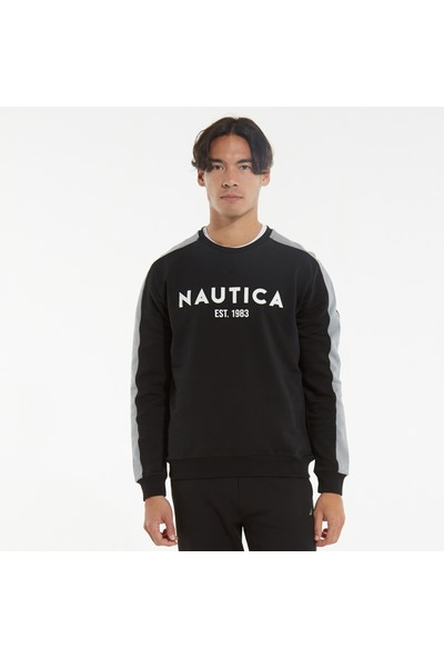 Nautica Erkek Siyah Sweatshirt KC17506T.0TB