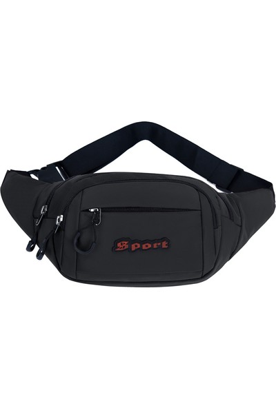 Sport Erkek Bel Çantası Açık Hava Sporları Göğüs Çantası Omuz Askılı Çanta (Yurt Dışından)