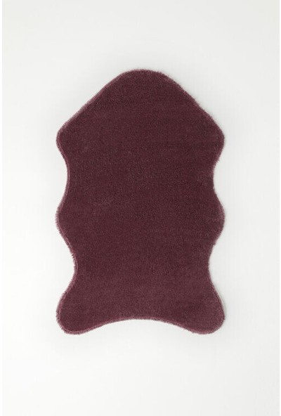 Sarar Peluş Post Paspas 70x100 cm - Mürdüm Sarar Peluş Post Paspas 70x100 cm - Mürdüm