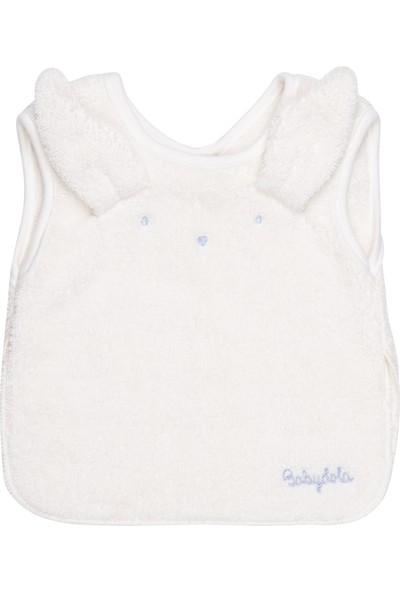 Babydoll %100 Pamuk Havlu Tavşan Kulaklı Önlük