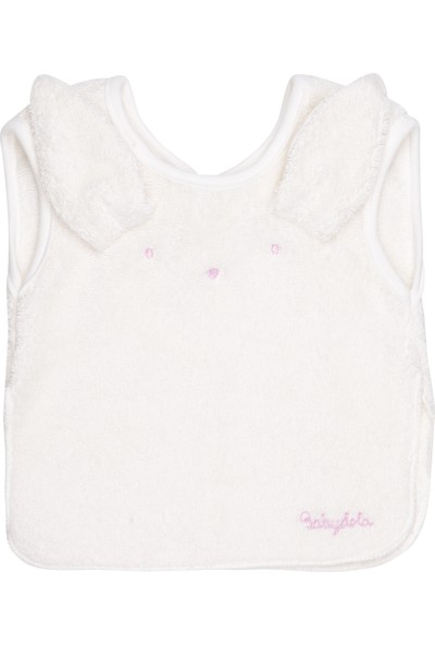 Babydoll %100 Pamuk Havlu Tavşan Kulaklı Önlük