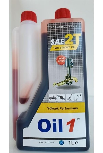 Oil 1 Oi̇l 1 2t Benzi̇n Yaği 1 Li̇tre Ölçekli̇