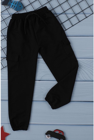 Anne Bebe 1882- Çocuk Eşofman Altı Siyah