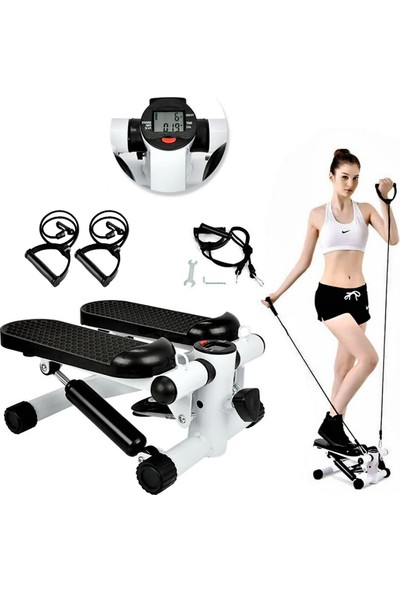 Cooltech Ipli Fitness Stepper Egzersiz Aleti Total Body Twister Crosstep Step Siyah Cooltech Ipli Fitness Stepper Egzersiz Aleti Total Body Twister Crosstep Step Siyah