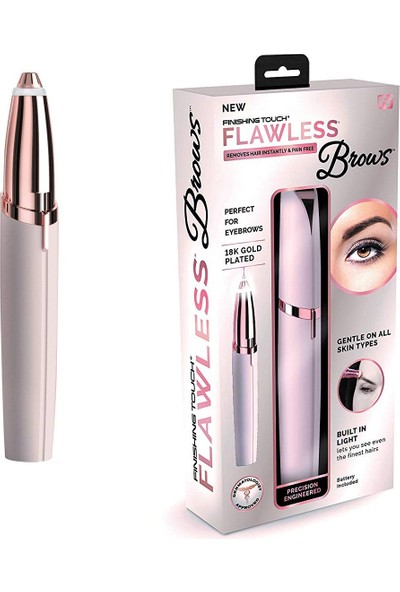 Flawless Brows Kaş Bıyık Tüy Epilasyon Aleti