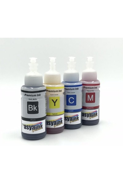 Asyaink Premium Epson L200,L210,L220 Uyumlu Mürekkep Seti 4X70ML Asyaink Premium Epson L200,L210,L220 Uyumlu Mürekkep Seti 4X70ML
