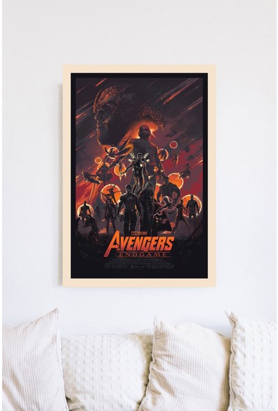 Marvel Avengers Endgame Poster Çerçevesiz Tablo 33 x 48 cm Marvel Avengers Endgame Poster Çerçevesiz Tablo 33 x 48 cm