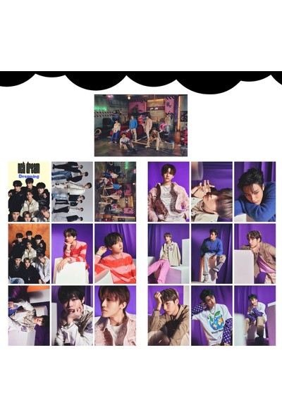 Kpop Dünyası Nct Dream Dreaming Fotokart Seti