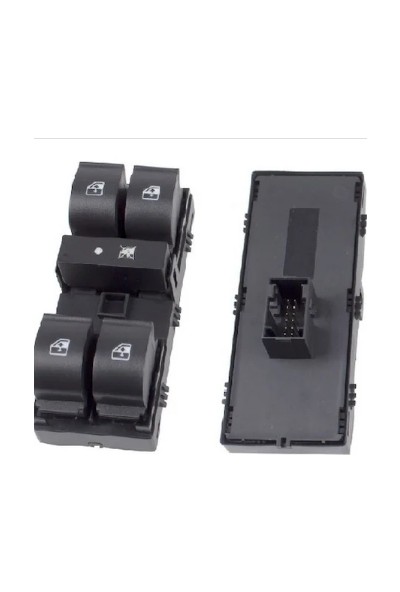 Bitron Doblo 3-4 Cam Açma Kaldırma Düğmesi Ön Sol 2010 Sonrası