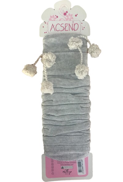 Acsend Ponponlu Penye Tozluk.