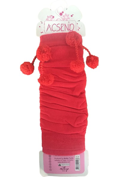 Acsend Ponponlu Penye Tozluk.