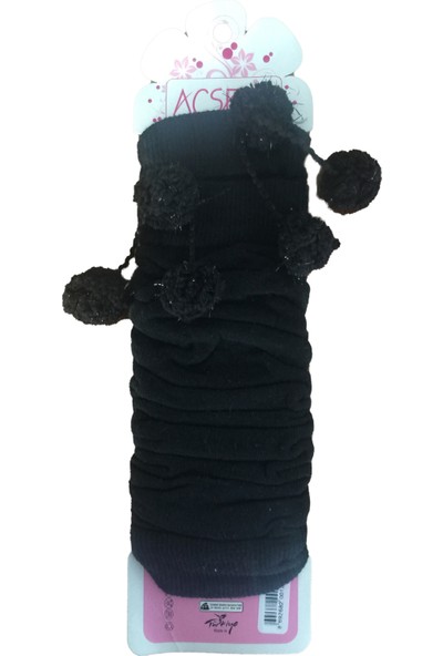 Acsend Ponponlu Penye Tozluk.