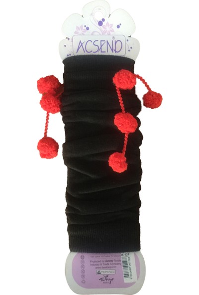 Acsend Ponponlu Penye Tozluk.