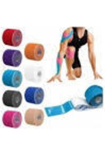 Vzn Kinesio Sporcu Bandı Mavi 5cm x 5m