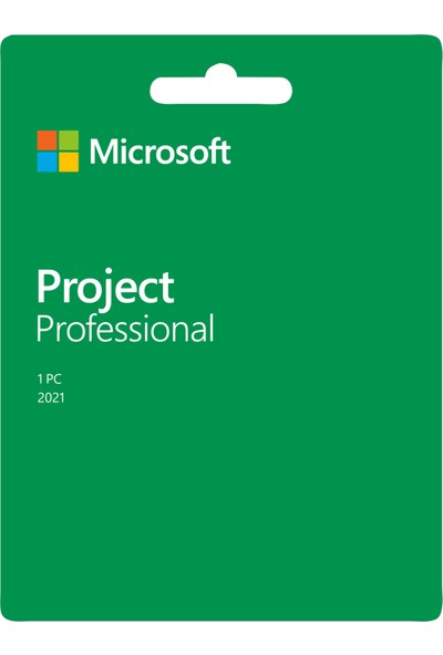 Microsoft Project Professional 2021 - Elektronik Lisans Microsoft Project Professional 2021 - Elektronik Lisans