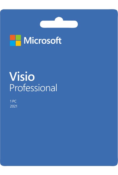 Microsoft Visio Professional 2021 - Elektronik Lisans Microsoft Visio Professional 2021 - Elektronik Lisans
