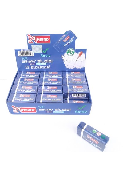 Mikro Sınav Silgisi 24LÜ Mikro Sınav Silgisi 24LÜ