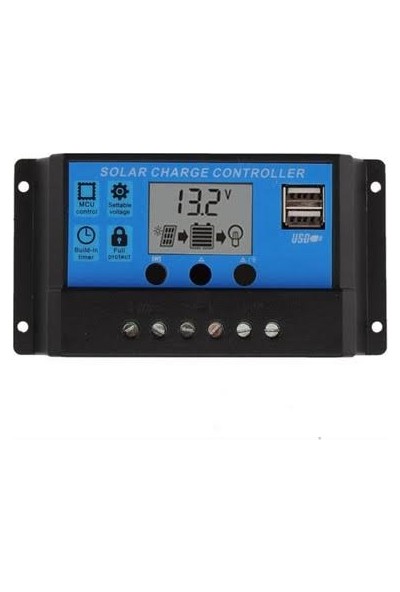 Lexron 10 Amper Şarj Kontrol Cihazi