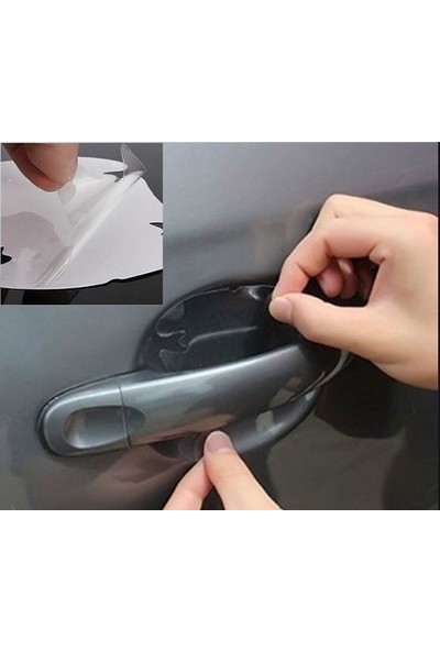 Cmt Araba Kapı Kolu Koruyucu Film (4lü Set)