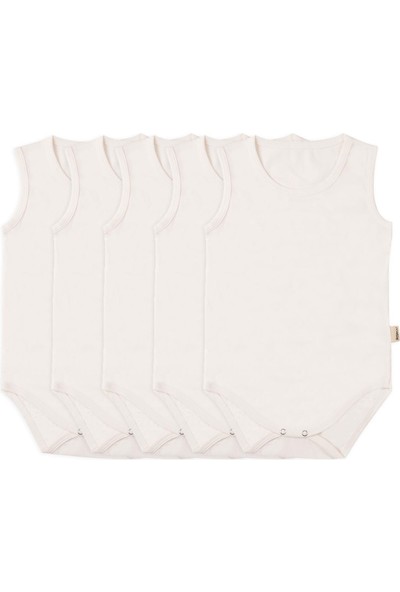 Mutlu Kids Kız Askılı Düz Çıtçıtlı Body 5 Li Set 2-5 Yaş Aralığındadır