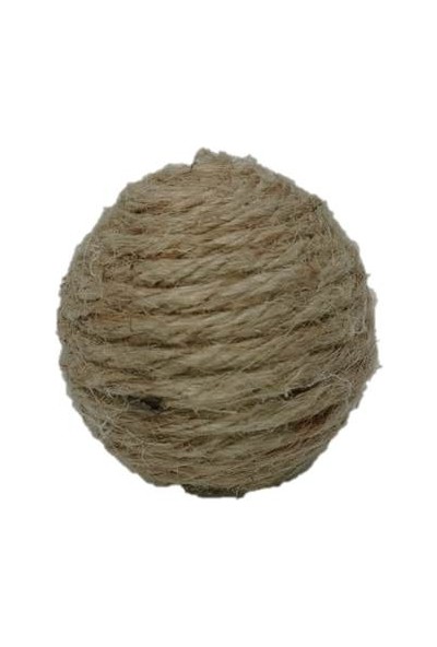 Mila Pet Zilli Çıngıraklı 4 cm Kedi Oyun Topu Jüt