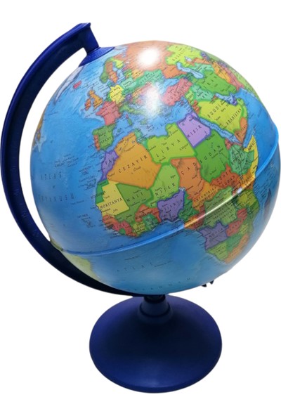 Gürbüz Işıksız Siyasi Küre Harita 30 cm
