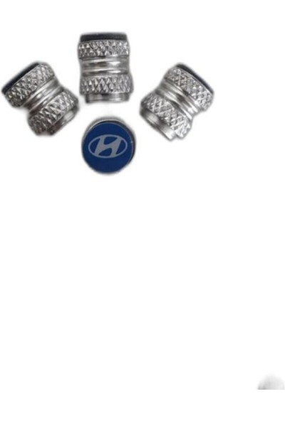 HLD Hyundai Logolu Metal Sibop Kapağı HLD Hyundai Logolu Metal Sibop Kapağı