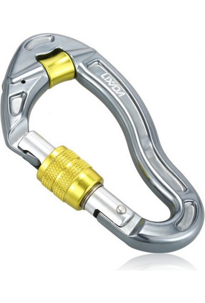Lixada 25KN D Şekli Karabina Klip (Yurt Dışından)