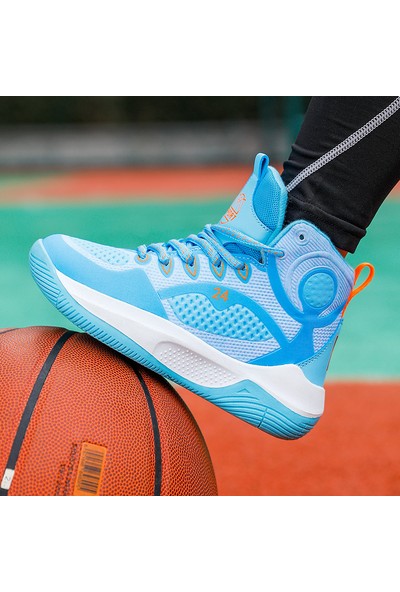 KIN Renkli Mavi Erkek Basketbol Ayakkabı Sneakers Sports Ayakkabı Kaymaz Giyim Dayanıklı (Yurt Dışından) KIN Renkli Mavi Erkek Basketbol Ayakkabı Sneakers Sports Ayakkabı Kaymaz Giyim Dayanıklı (Yurt Dışından)