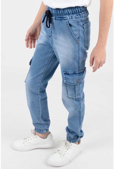 Ahenk Kids Erkek Çocuk Kargo Cepli Pantolon 202526