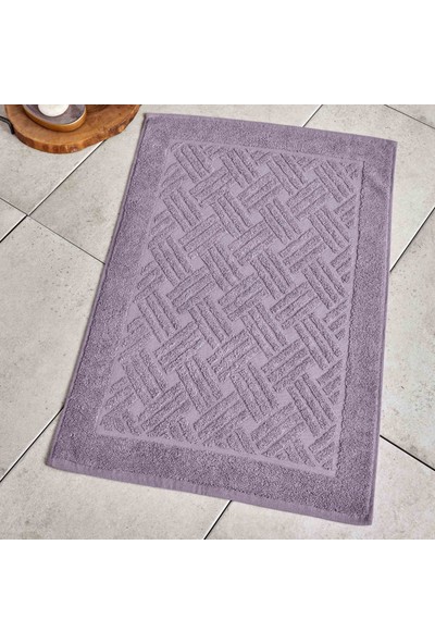 Karaca Home Elea Mürdüm %100 Pamuk Ayak Havlusu 50 x 70 cm