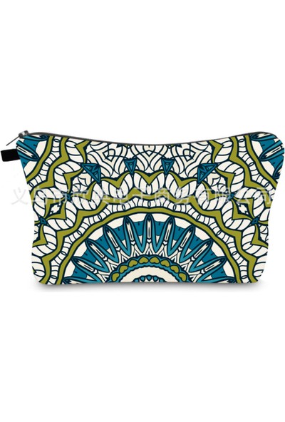 Puni Baskılı Makyaj Çantası (Yurt Dışından)