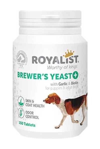 Royalist Brewers Yeast Köpekler Için Deri Tüy Sağlığı ve Koku Giderici Tablet 150 Adet Royalist Brewers Yeast Köpekler Için Deri Tüy Sağlığı ve Koku Giderici Tablet 150 Adet