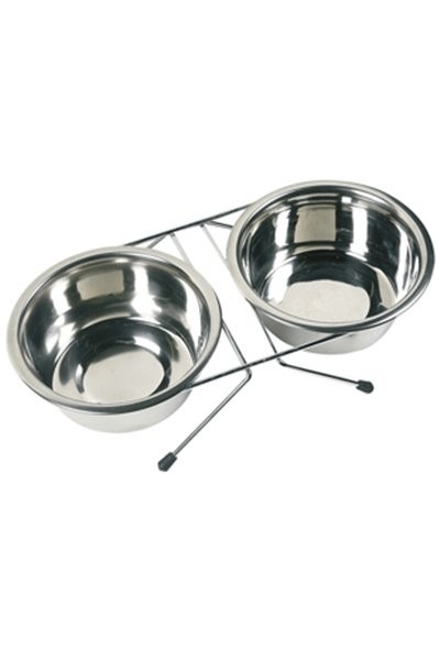 Flamingo Duo Dinner Ikili Çelik Mama Kabı 13 cm Flamingo Duo Dinner Ikili Çelik Mama Kabı 13 cm
