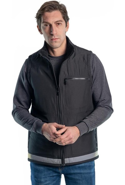 Şensel, Reflektörlü Polarlı Yelek (118E1750) Kışlık Yelek