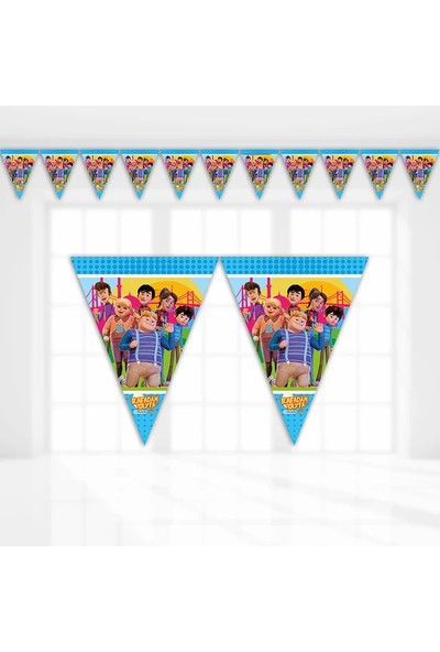 Dzc Kuzenler Avm Rafadan Tayfa Parti Süs Bayrak 11 Adet 320 cm Dzc Kuzenler Avm Rafadan Tayfa Parti Süs Bayrak 11 Adet 320 cm