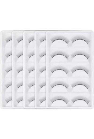 Eğitim Kirpiği Ipek Kirpik Için 25 Adet