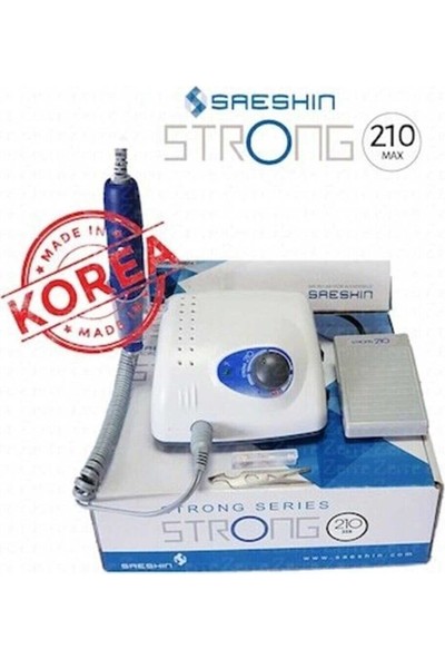 Strong 210 Elektrikli Freze Törpü Makinesi 65 W