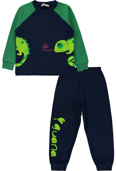 Civil Boys Erkek Çocuk Pijama Takımı 2-5 Yaş Lacivert
