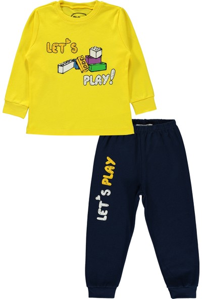 Civil Boys Erkek Çocuk Pijama Takımı 2-5 Yaş Lacivert