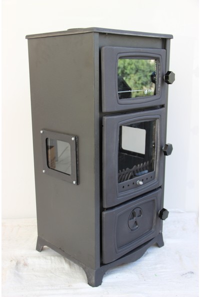 Eforısı 3 Camlı Fırınlı Şömine