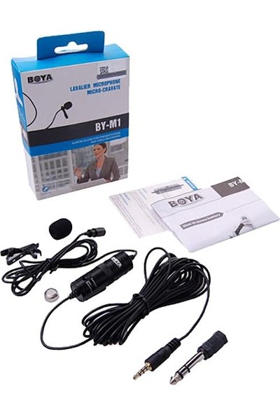 Deyatech Boya By-M1 By M1 Yaka Mikrofonu Deyatech Boya By-M1 By M1 Yaka Mikrofonu