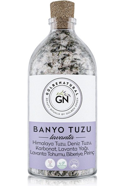 Gülbenatural Lavanta Özlü Banyo Tuz