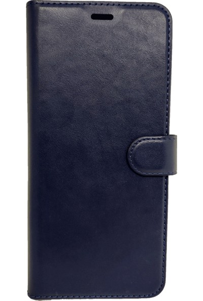 Eonaks Xiaomi Poco X3 Nfc Cüzdan Kılıf Stantlı Lacivert